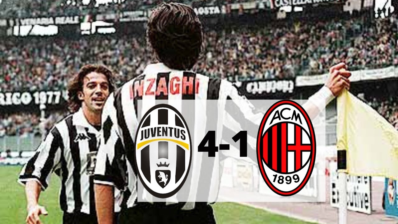 28 ta' Marzu 1998: Juventus-Milan 4-1 - Juventus Club Vero Amore Malta